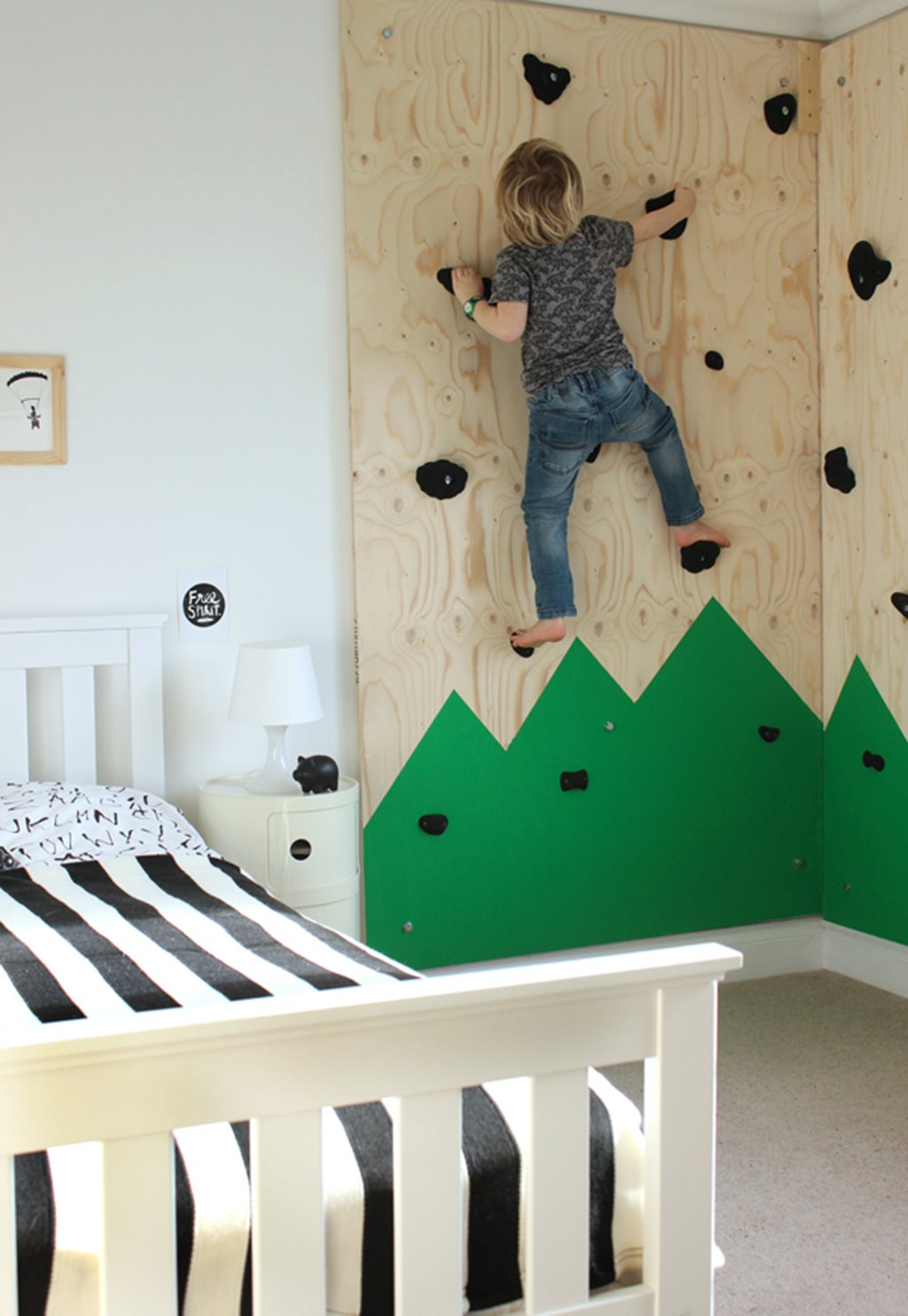 Klimmuur in de kinderkamer - HOMEASE
